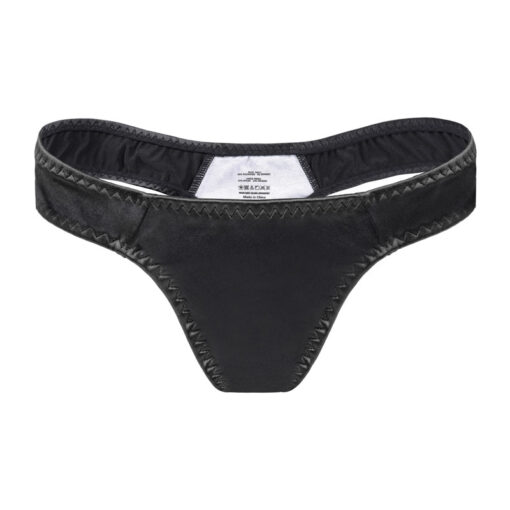 Thick Band Tucking Gaff Thong Panties Black - LittleForBig Cute & Sexy ...