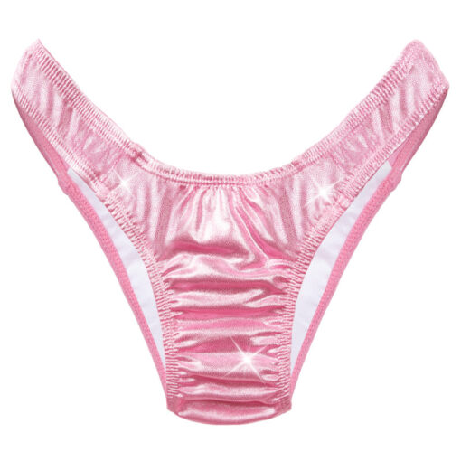 Little Secret Sparkle Metallic Tucking Gaff Panties Pink - LittleForBig ...