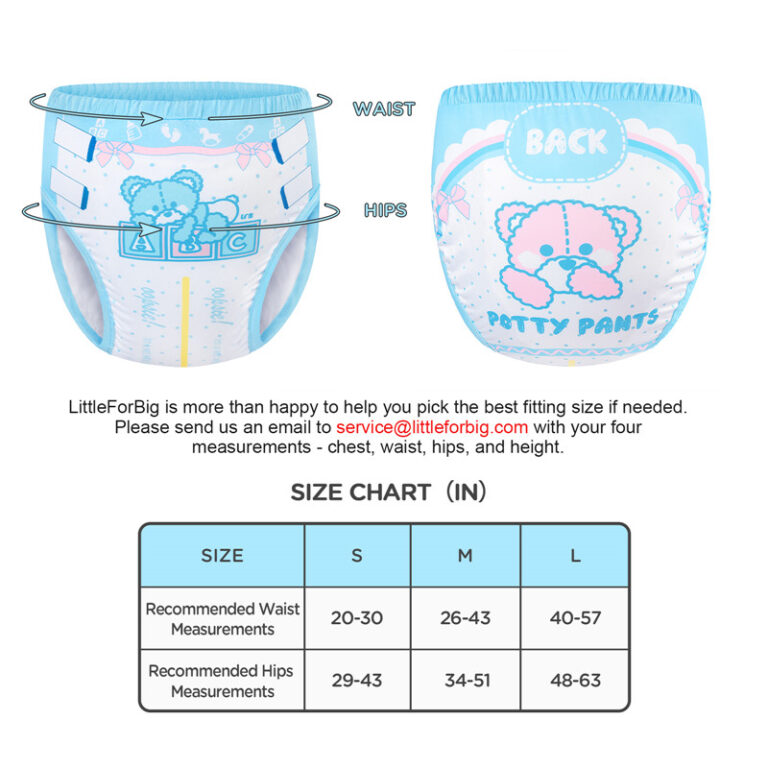 Potty Pants Adult Training Pants - LittleForBig Cute & Sexy Products