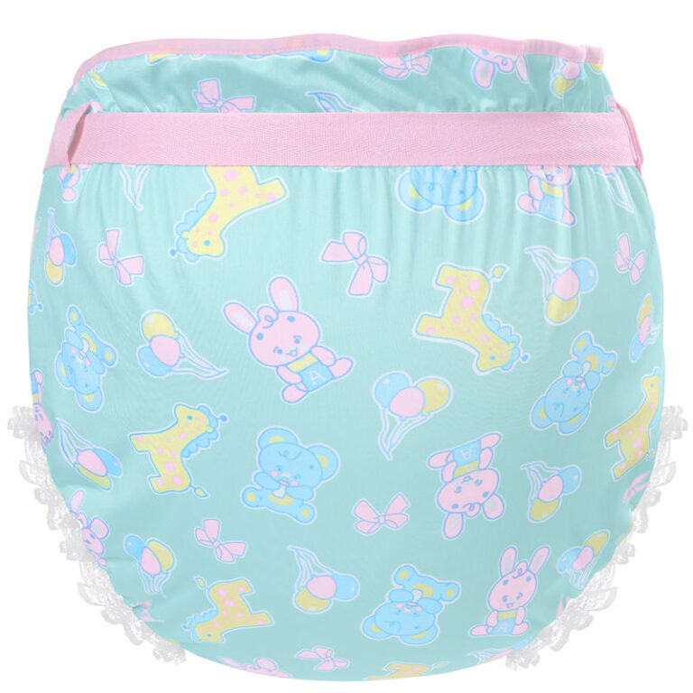 Baby Parade Repeating Pattern Silky Ribbon Omutsu Japanese Diaper Cover ...
