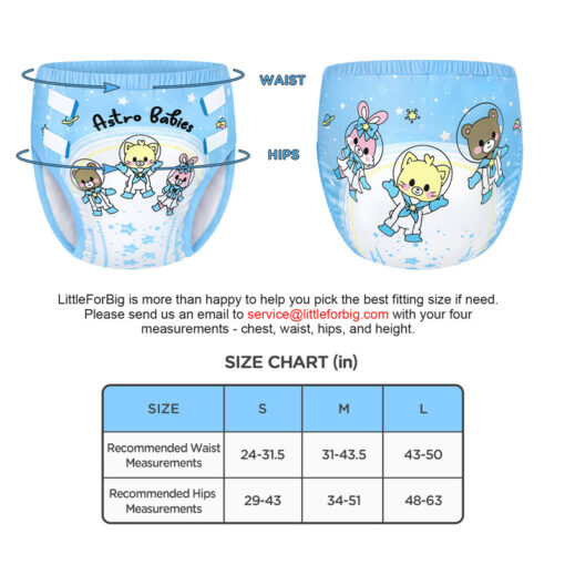 Astro Babies Adult Training Pants - LittleForBig Cute & Sexy Products