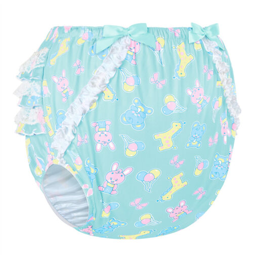 Baby Parade Pattern Ruffle Adult Diaper Cover - LittleForBig Cute ...
