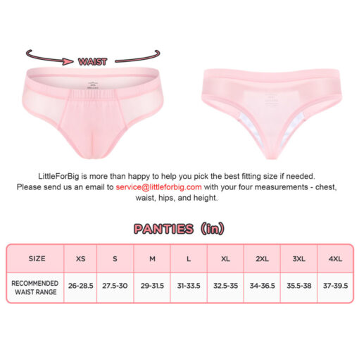 Camel Toe Tucking Gaff Brazilian Cheeky Panties - LittleForBig Cute ...